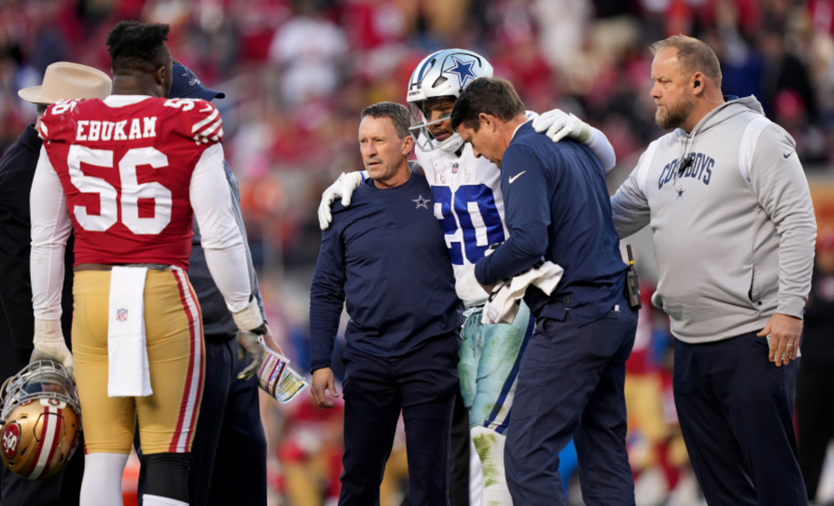 Look: NFL World Is Debating The 49ers' 'Dirty Tackle' - Athlon Sports