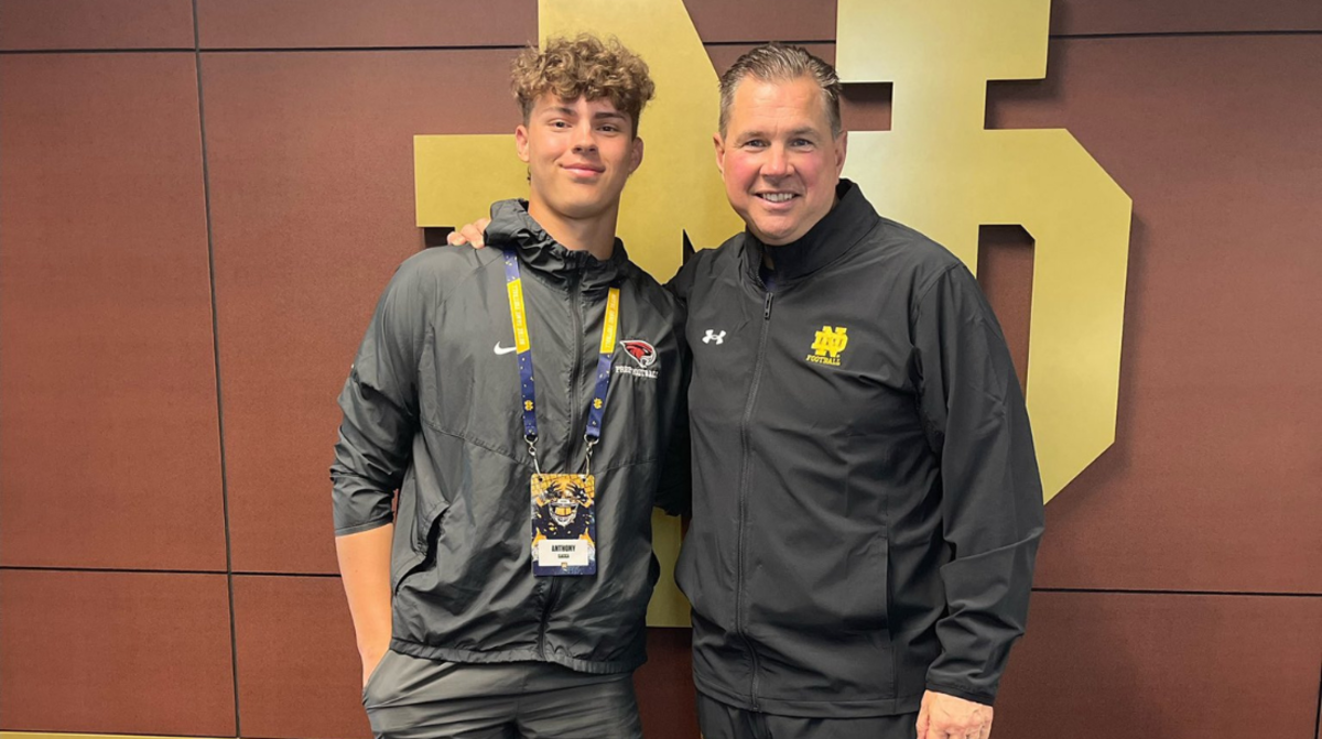Notre Dame Lands A Commitment From Linebacker Anthony Sacca - Athlon Sports Notre Dame Lands A Commitment From Linebacker Anthony Sacca - Athlon Sports
