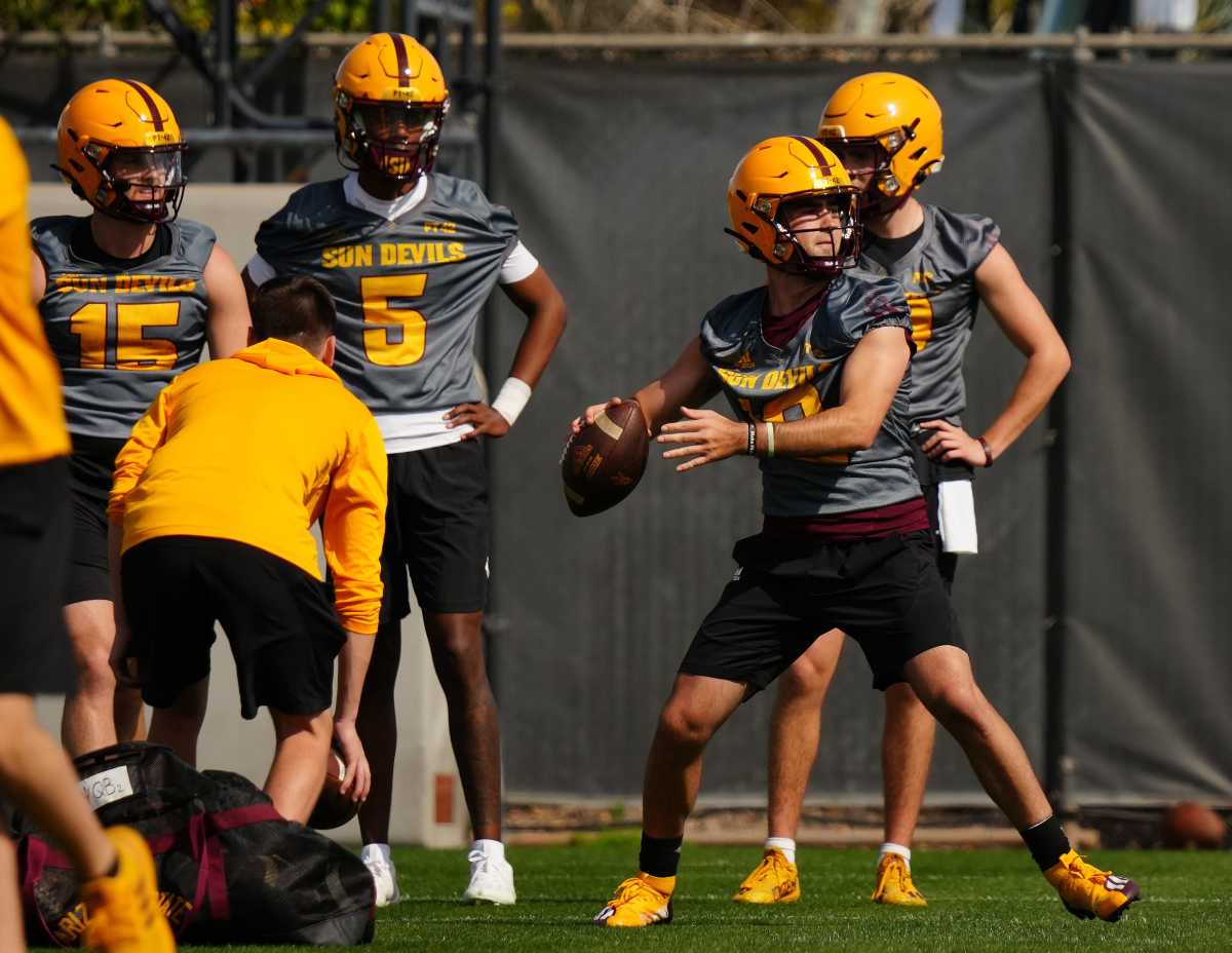 Former Notre Dame, Arizona State QB Drew Pyne Transferring Again ...