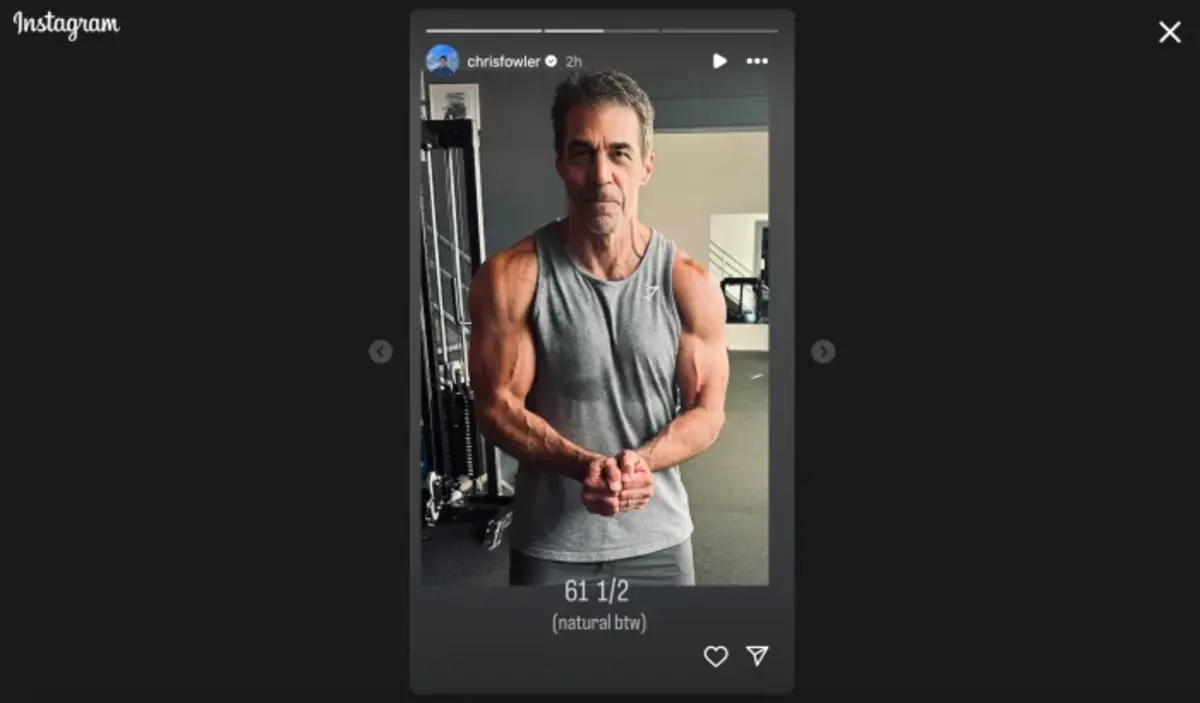 Chris Fowler's Workout Photo Leaves College Football Fans Stunned ...