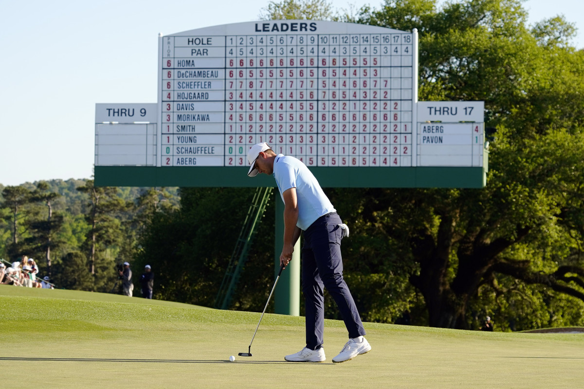 Ludvig Aberg Bursts Onto Major Scene With Solo Second in First Masters ...