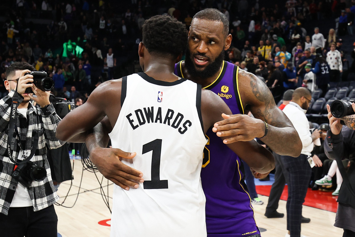 Anthony Edwards’ LeBron James Message Resurfaces Before Lakers Playoff Series - Athlon Sports