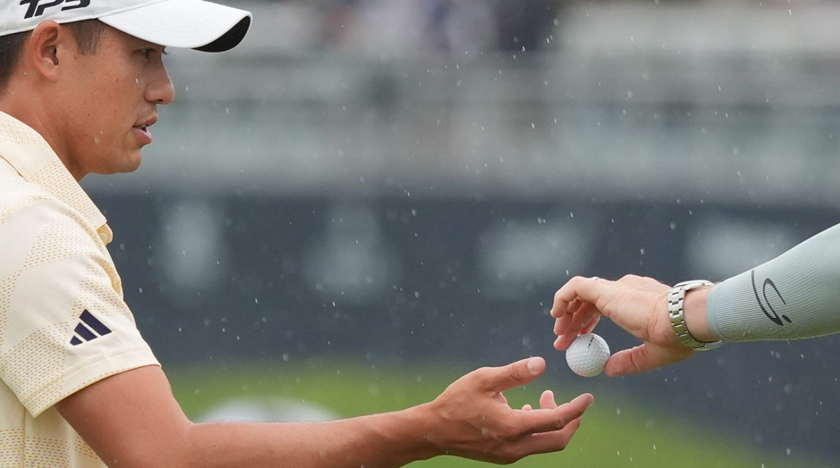 Collin Morikawa Surges Up Leaderboard at Soggy PGA Championship ...