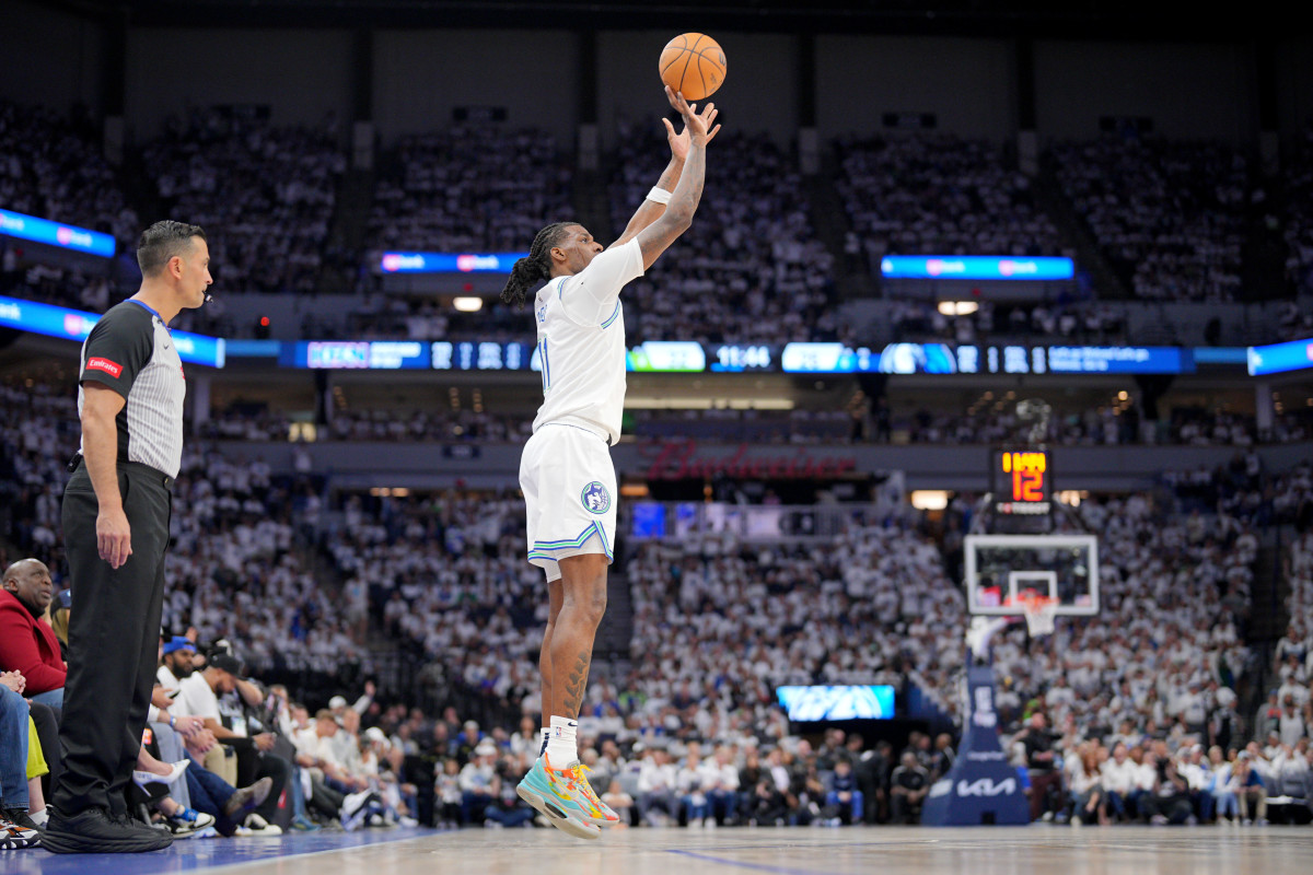 Naz Reid is Leading the Three-Point Charts for Centers - Athlon Sports