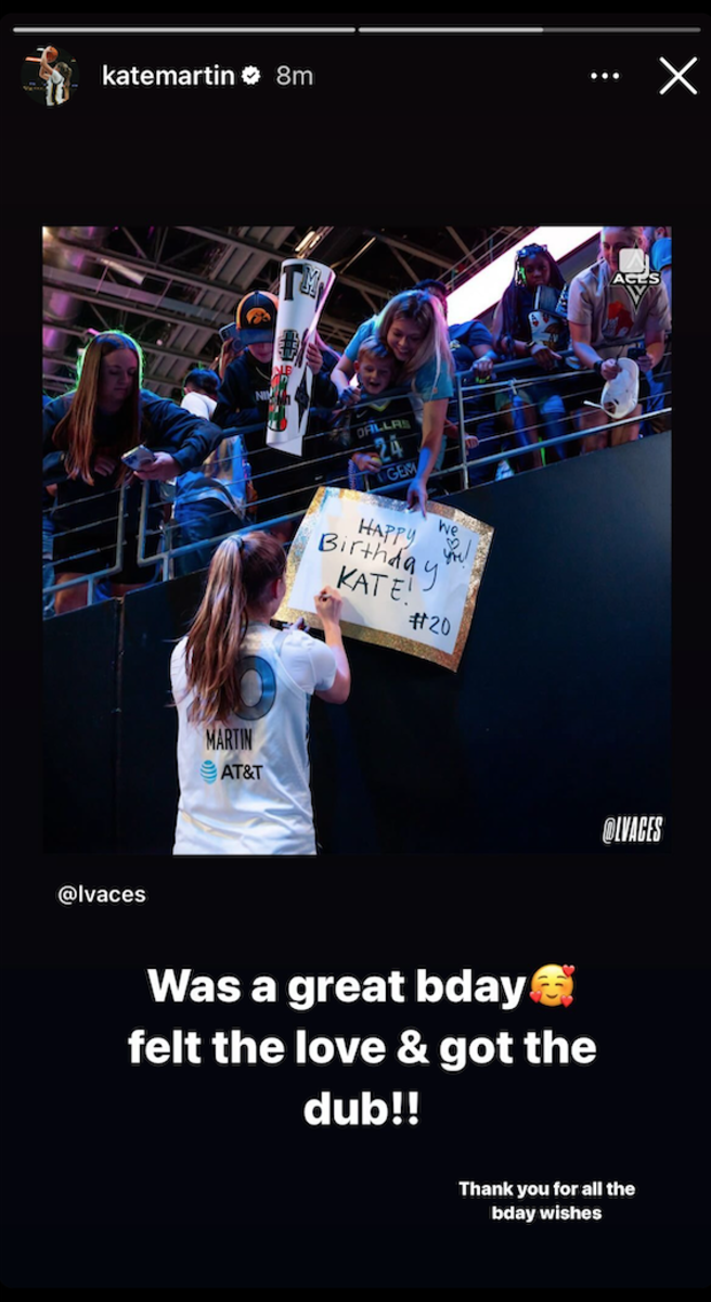 Kate Martin Addresses WNBA Fans After Major Personal Announcement ...