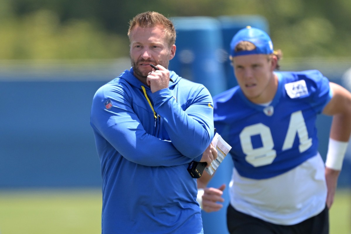 Rams News: Sean McVay Opens Up About Retirement Rumors - Athlon Sports Rams News: Sean McVay Opens Up About Retirement Rumors - Athlon Sports