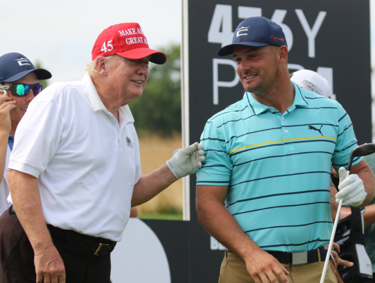 Bryson DeChambeau Extends an Intriguing Offer to Donald Trump, Joe ... Bryson DeChambeau Extends an Intriguing Offer to Donald Trump, Joe ...