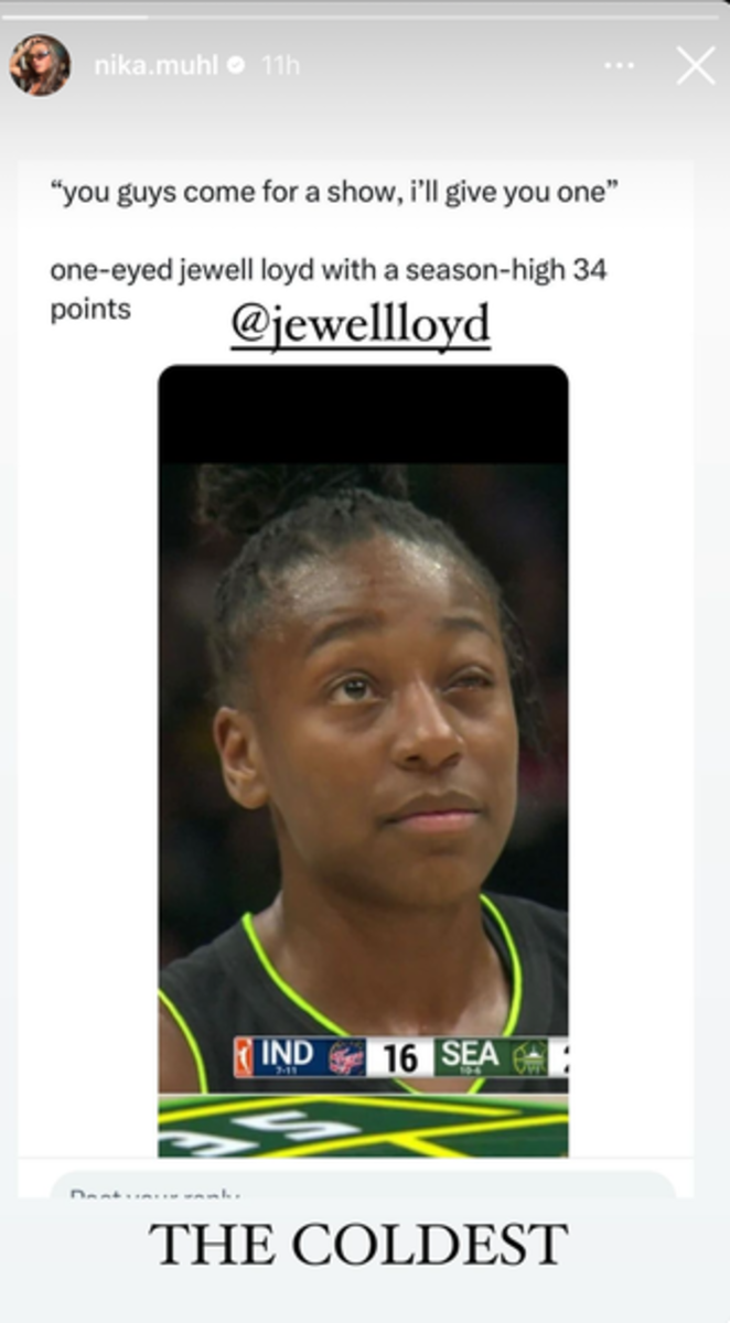 Nika Muhl Gives Storm Teammate Jewell Loyd New Nickname After ...