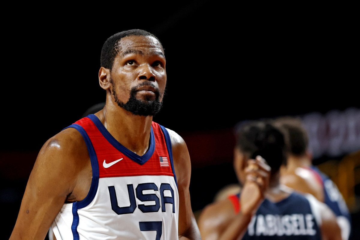 NBA Star Kevin Durant Breaks Silence on Injury Before Olympics - Athlon Sports
