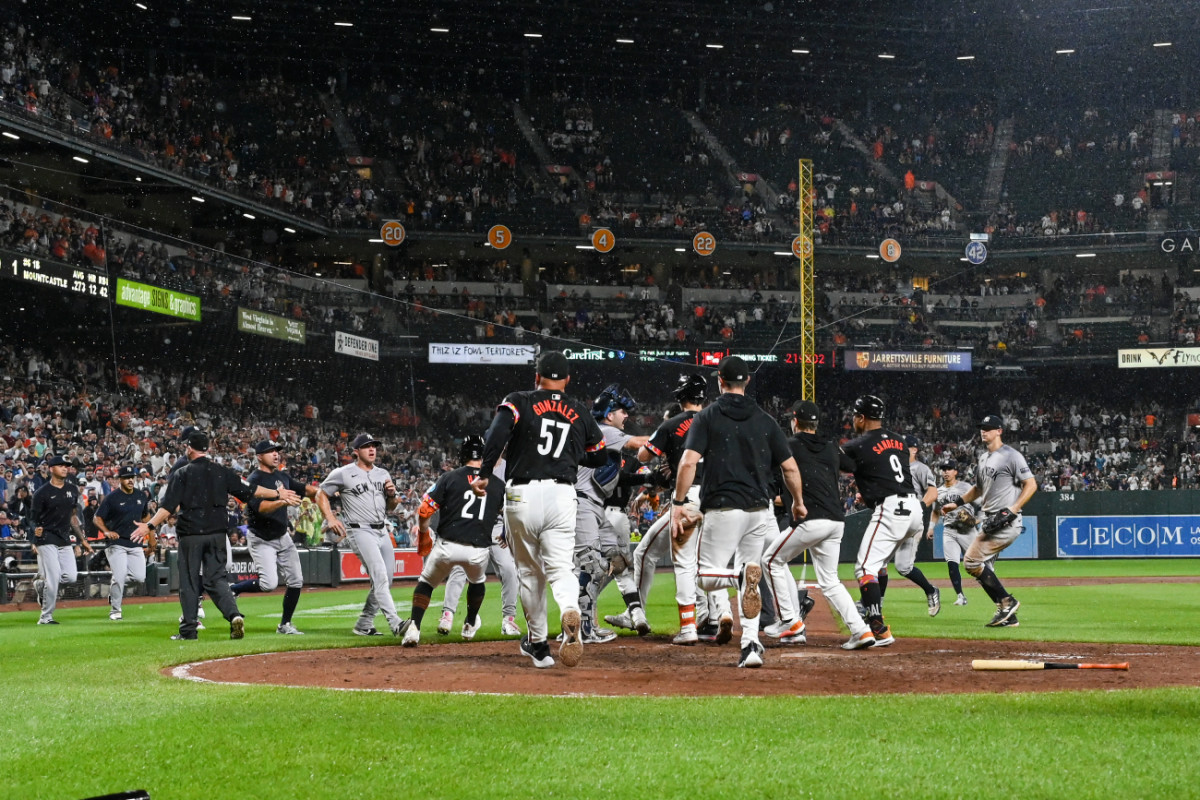 Yankees-Orioles Bench-Clearing Brawl Gets Perfect Lip Read Breakdown - Athlon Sports