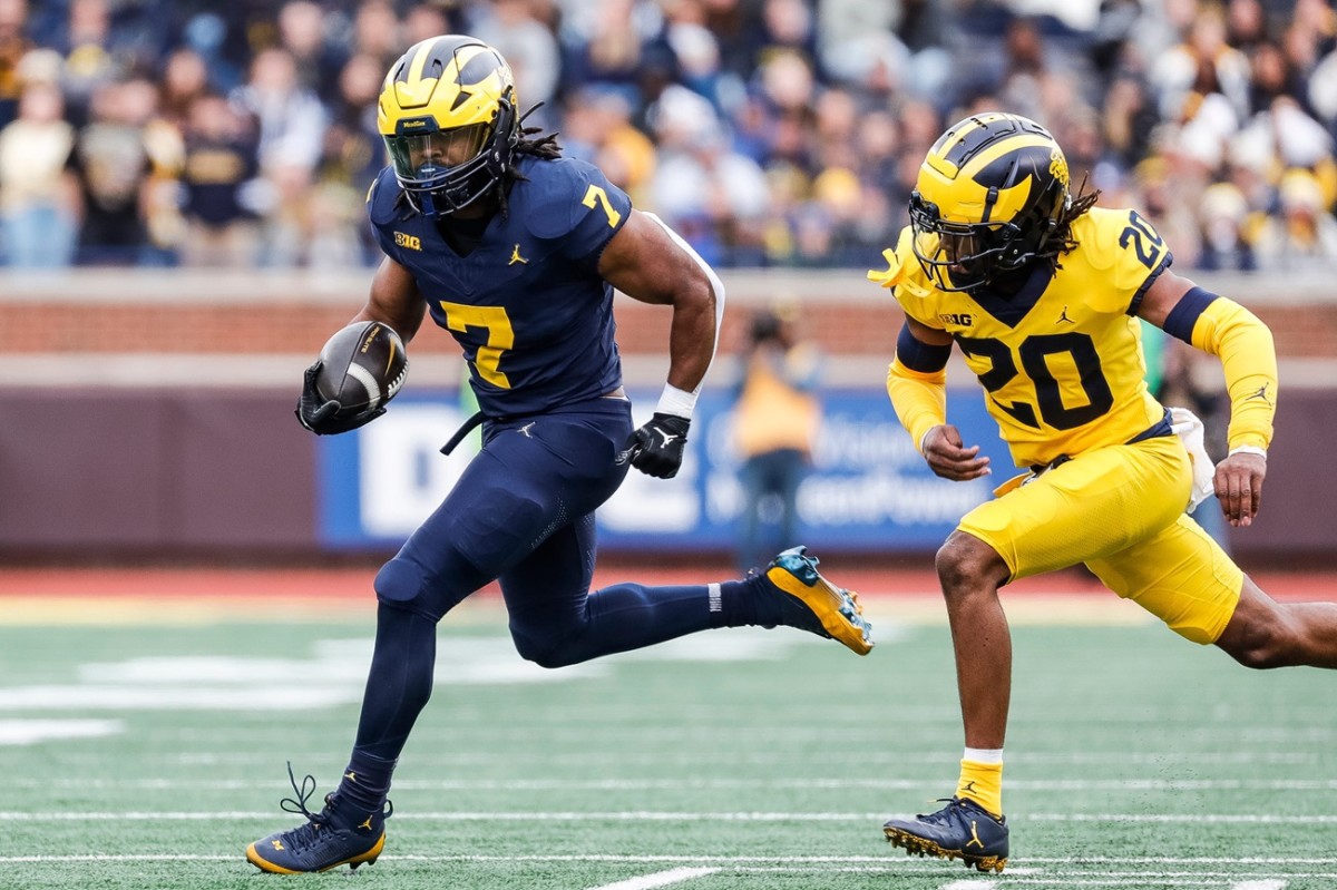 Rating the 2024 Michigan Wolverines Running Back Room - Athlon Sports