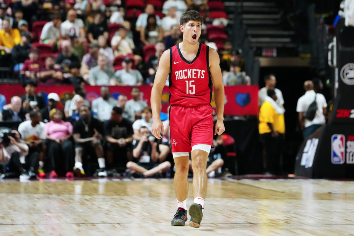 NBA Stars Unite in Agreement Over Rockets Rookie Reed Sheppard - Athlon ...
