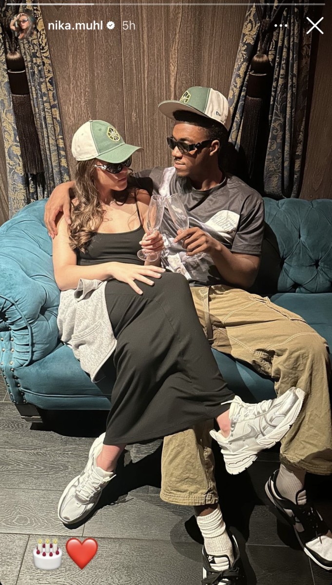 Nika Muhl's New Photo Celebrating Boyfriend's Birthday Turns Heads - Athlon Sports