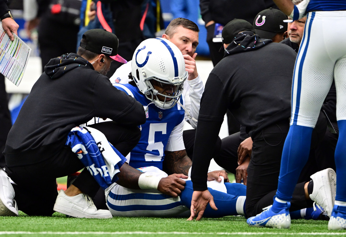 Colts ALERT - QB Anthony Richardson Injured vs. Pittsburgh Steelers ...
