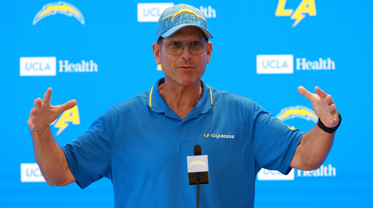 Los Angeles Chargers' Jim Harbaugh No Longer Honorary Team Captain for ...