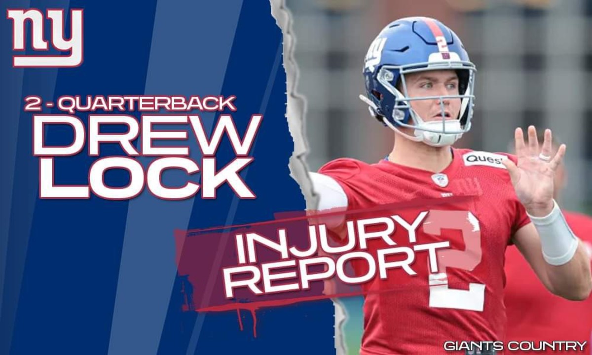 Drew Lock Injury Update: New York Giants QB Confident for Regular ...