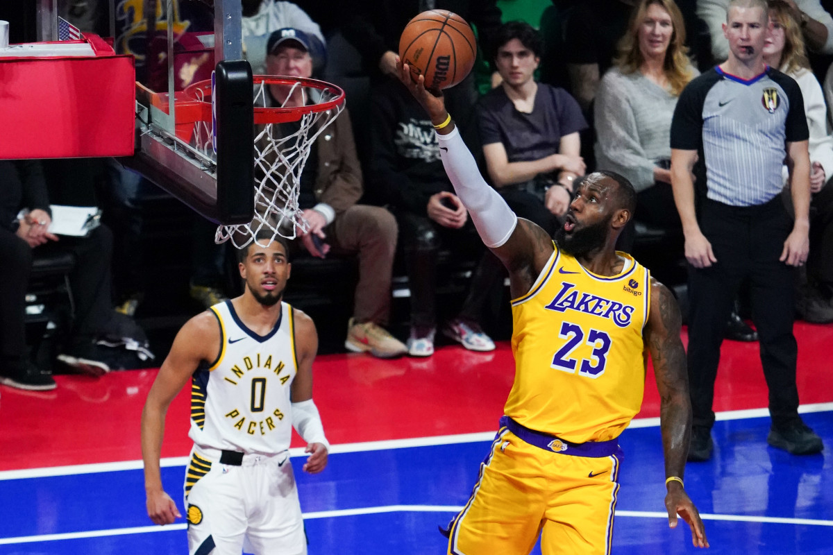 LeBron James Doesn't Hold Back on Tyrese Haliburton Ahead of NBA Finals - Athlon Sports