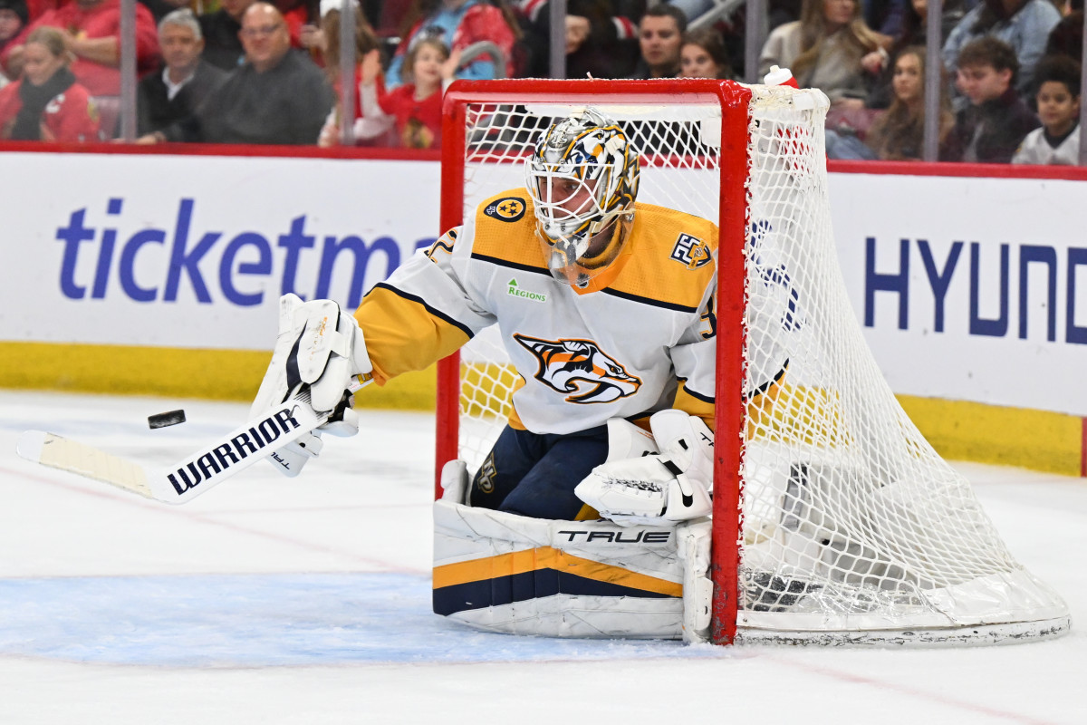 Canucks Eye Predators Goalie To Replace Injured Thatcher Demko - Athlon ...