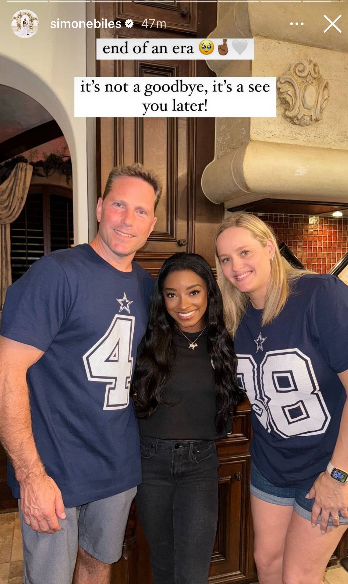 Simone Biles' Farewell Message to Longtime Gymnastics Coaches Turns ...