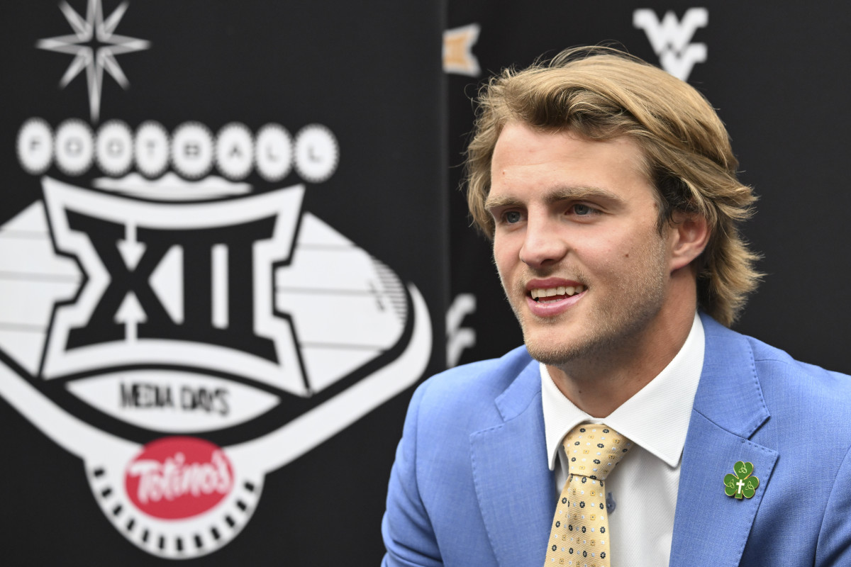 West Virginia QB Garrett Greene Garners Major Attention on Pat McAfee ...