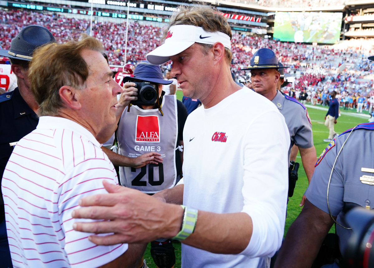 Lane Kiffin Makes True Feelings on Nick Saban Known - Athlon Sports