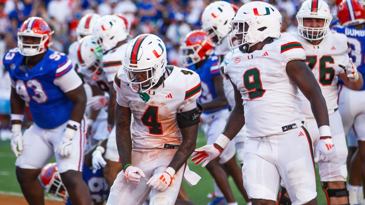 Miami's Offense Shows Explosiveness and Balance Versus Florida, Several ...