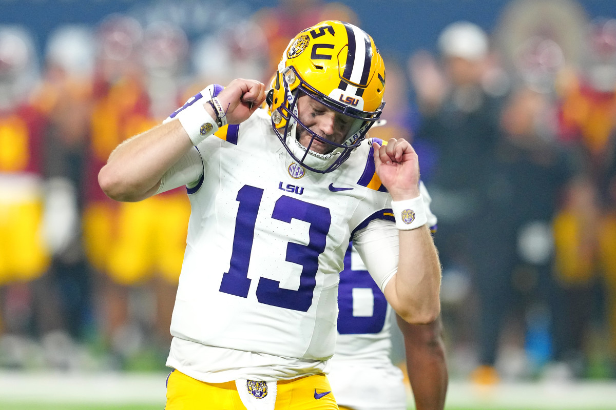 Way Too Early Mock Draft Has New Orleans Saints Draft LSU Quarterback ...