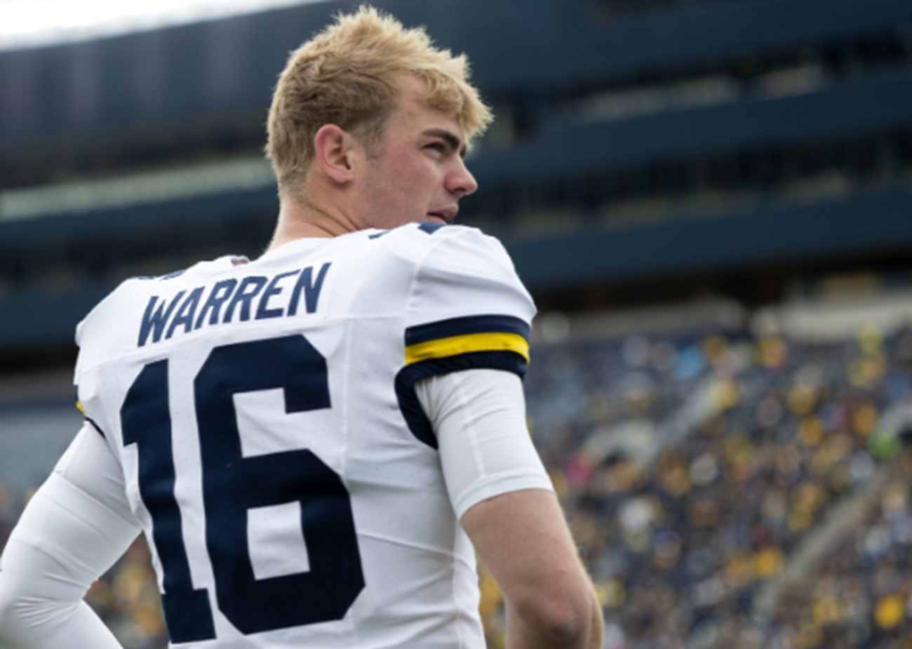 Michigan Fans Fire Back At Reporter Over Controversial Davis Warren ...