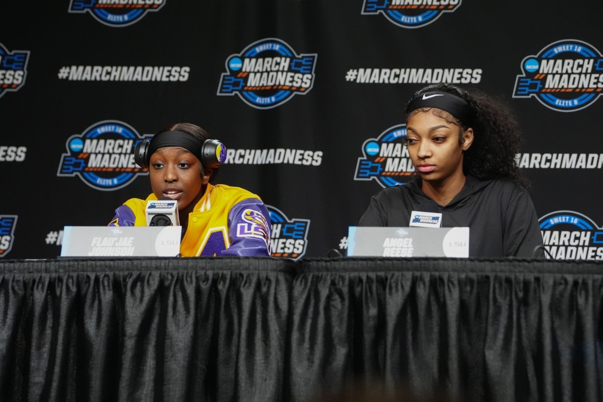 Caitlin Clark Sends 1-Word Message to Angel Reese's Former Teammate ...