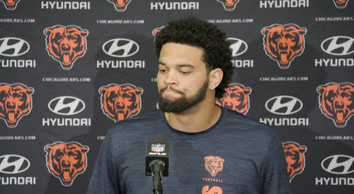 Caleb Williams sets all-time Bears rookie record, looks for progress ...