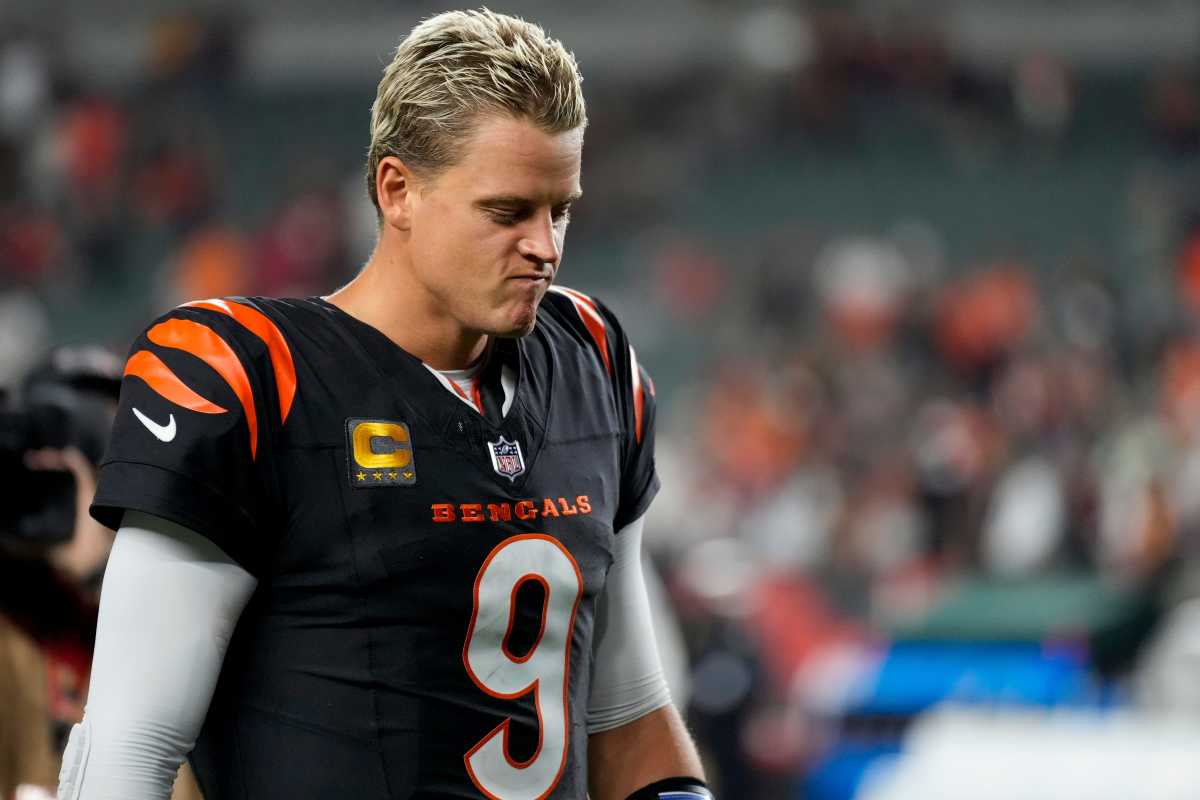 Bengals Coach Facing Backlash for Joe Burrow Decision in Loss to Ravens ...