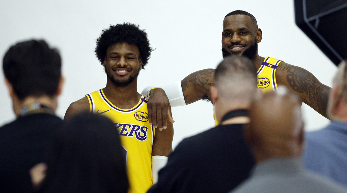 ‘Pure Joy’: LeBron, Bronny James Embark on Historic Season as Lakers ...