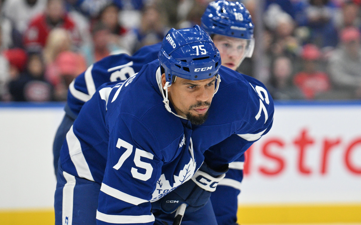 Ryan Reaves' First Message After Maple Leafs Demotion - Athlon Sports