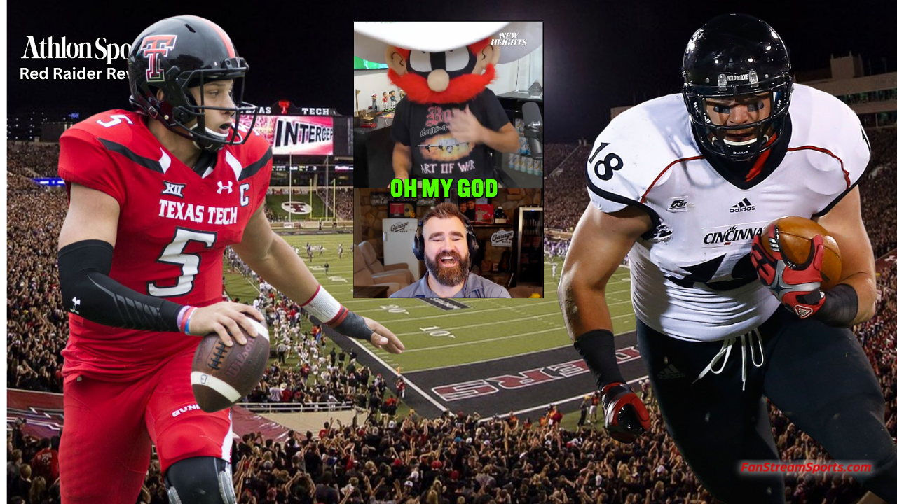 Texas Tech Red Raiders WATCH: Travis Kelce Pays Off Bet with Patrick ...