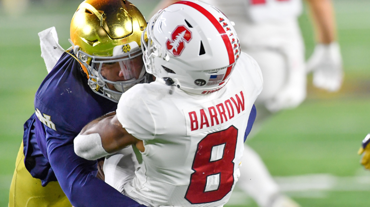 Notre Dame Vs Stanford Series History Athlon Sports