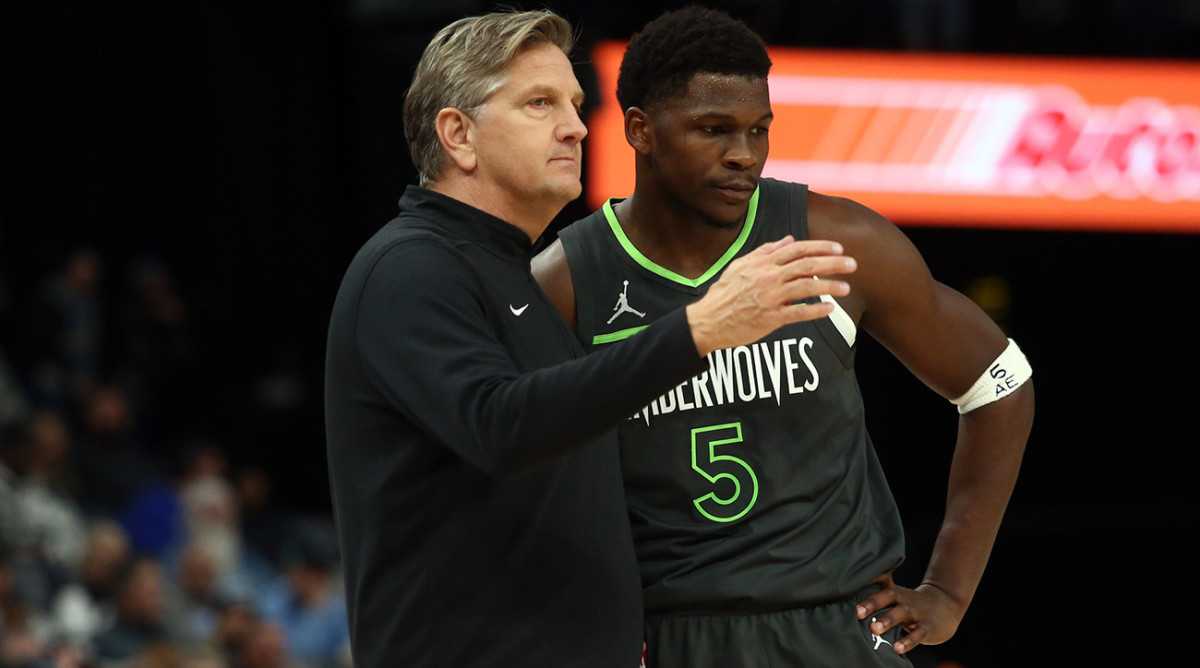 Why Timberwolves’ Chris Finch Predicts Both ‘Pretty Big Learning Curve,’ ‘Flexibility’ Following ...