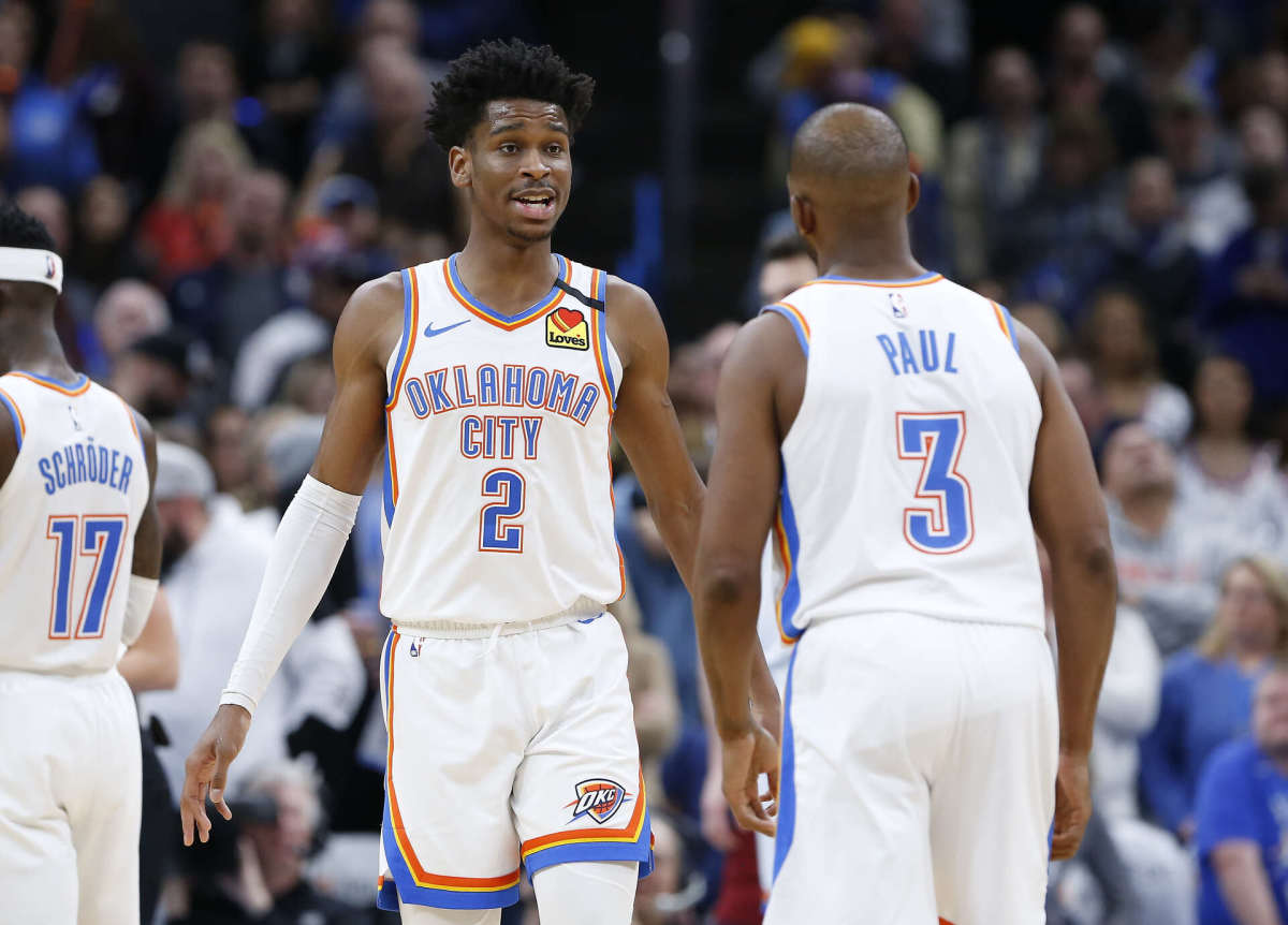 Thunder's Shai Gilgeous-Alexander Makes Chris Paul Statement After Game 2 Against Timberwolves ...