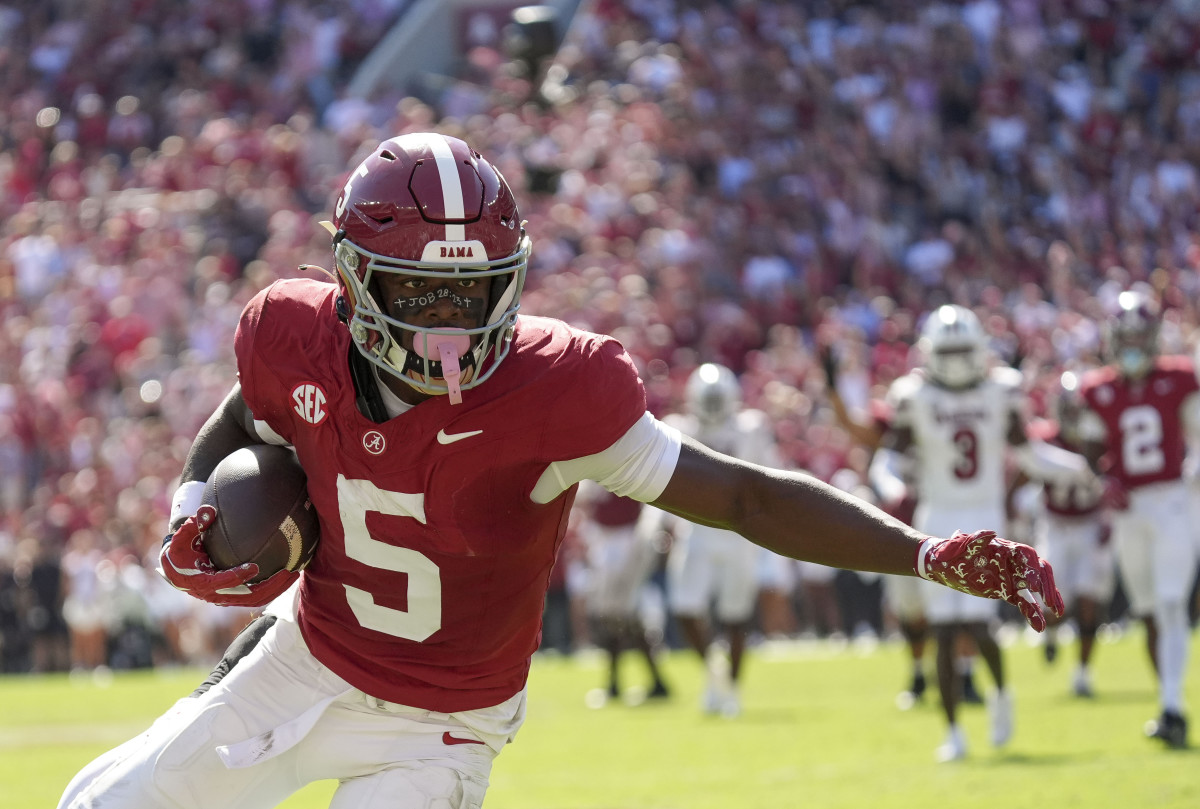Alabama Wide Receiver Under Fire for Late-Game Decision vs. South ...