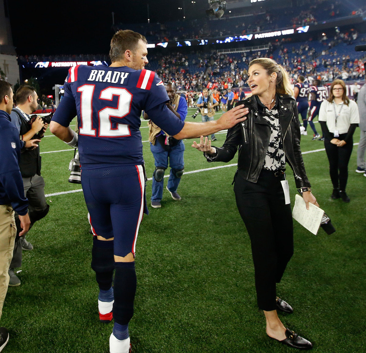 Fox's Erin Andrews Opens Up on Relationship With Tom Brady: 'I Can ...