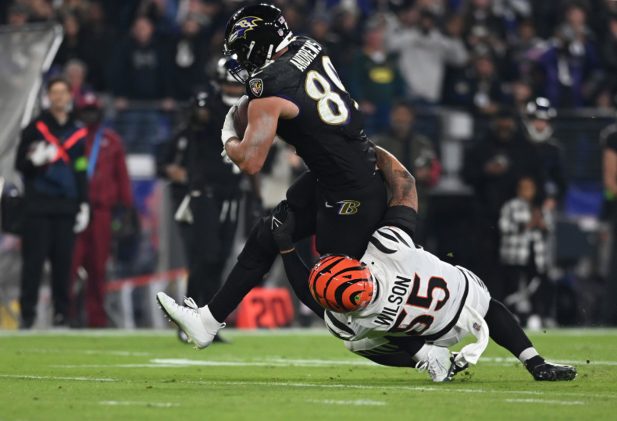 Pittsburgh Steelers Rival, Baltimore Ravens Tight End Mark Andrews ...