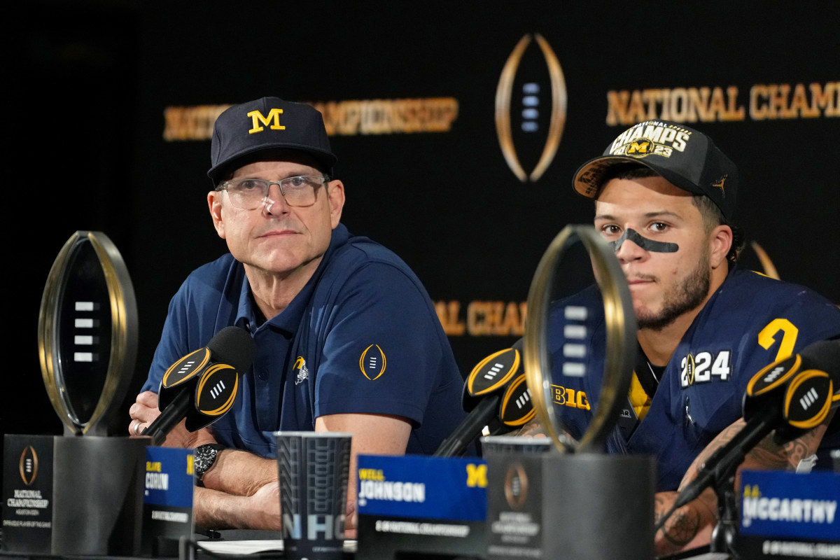 Jim Harbaugh Takes Apparent Shot At Ryan Day In Chargers Video - Athlon ...