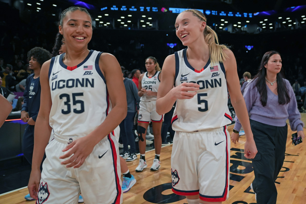 Paige Bueckers-Azzi Fudd Postgame Moment After UConn Title Win Turns Heads - Athlon Sports