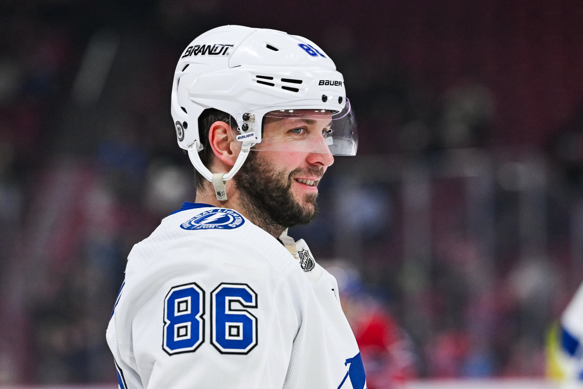 Lightning Make Nikita Kucherov Announcement During Red Wings Game ...