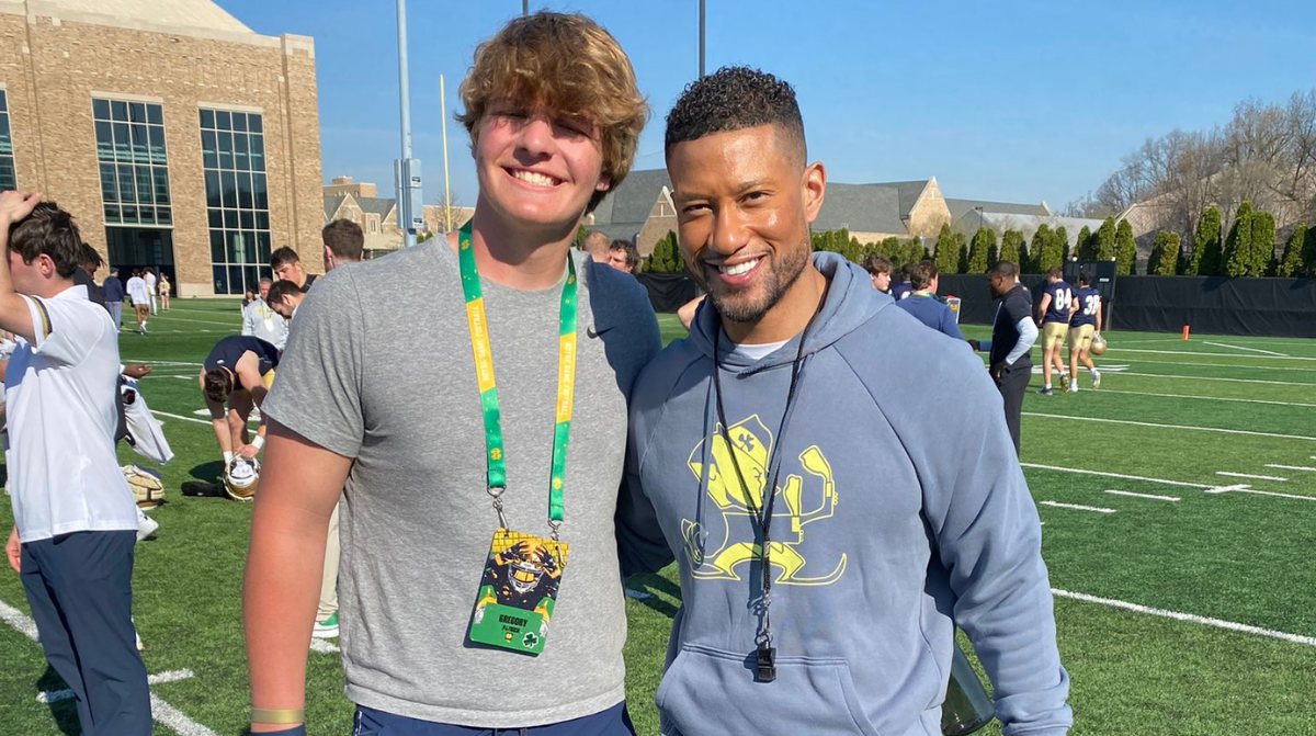 Offensive Lineman Gregory Patrick Commits To Notre Dame - Athlon Sports