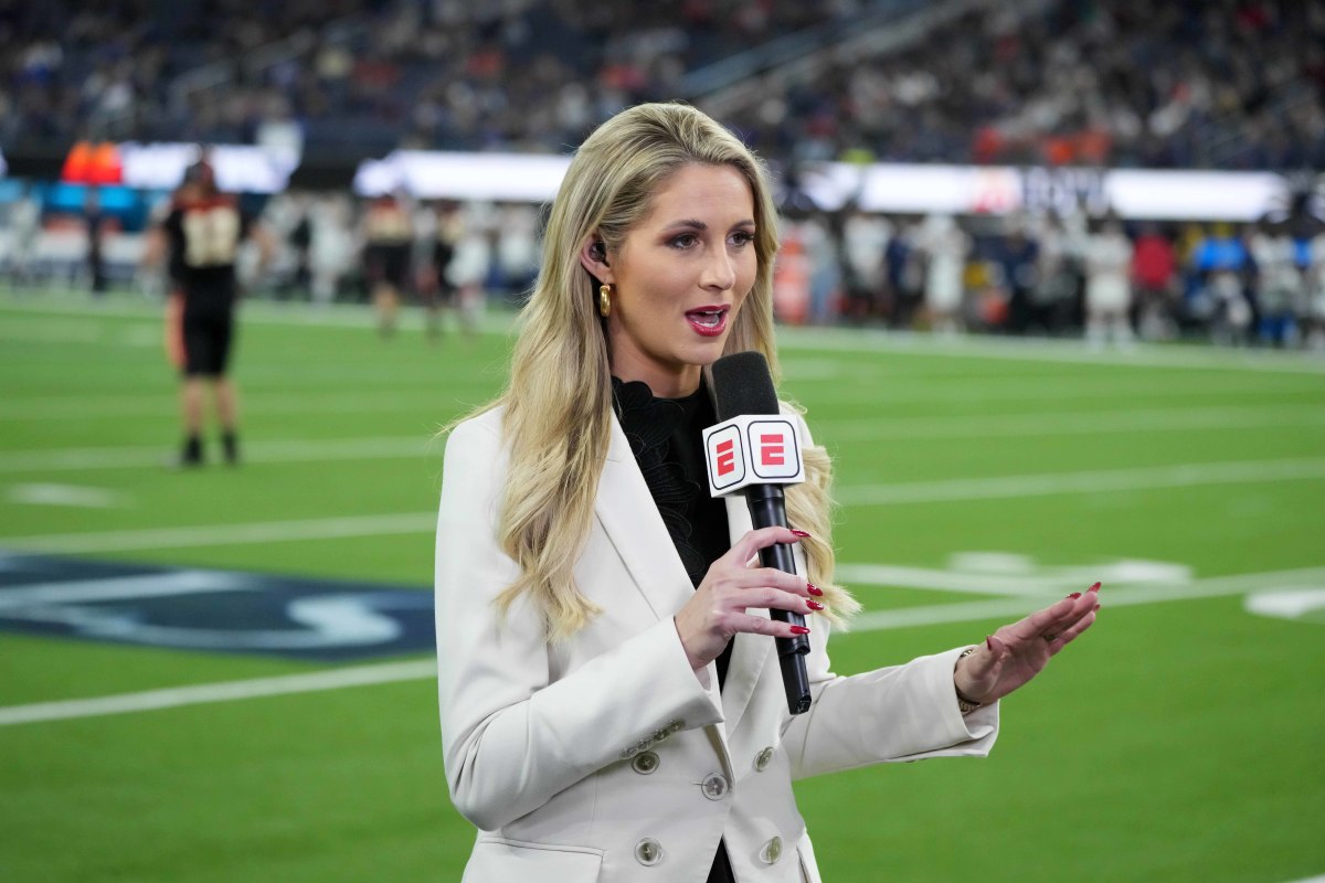 Laura Rutledge Stuns in Effortlessly Chic Outfit on Monday - Athlon Sports