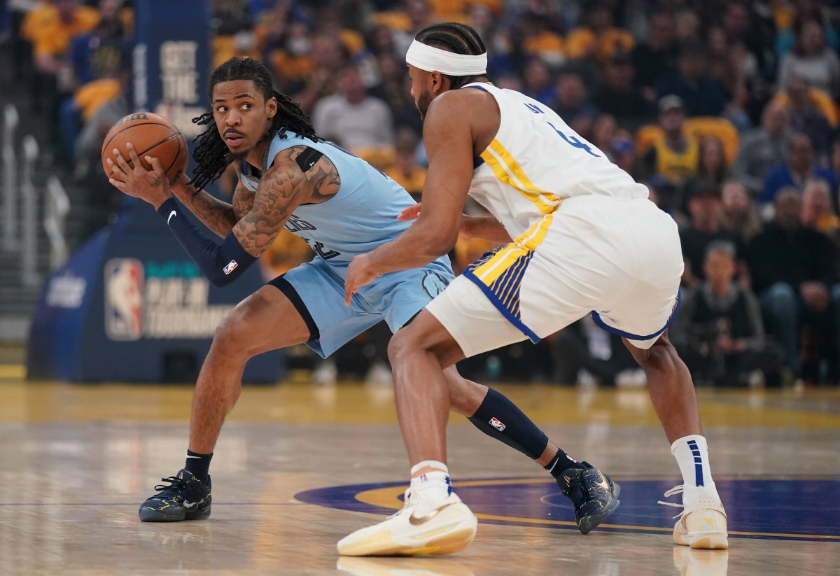 Draymond Green Sends Clear Message to Ja Morant After Grizzlies' Loss to Warriors - Athlon Sports