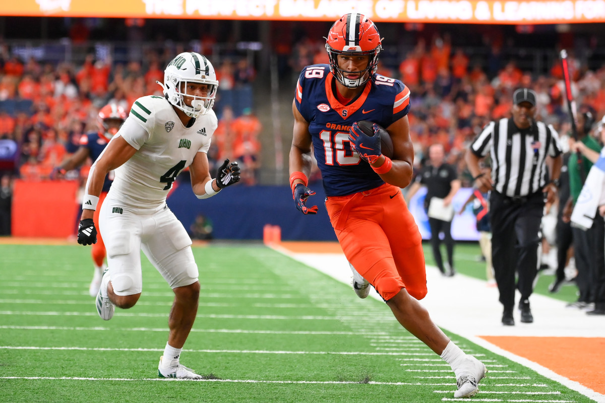 Syracuse Tight End Oronde Gadsden II Could Be NFL Draft Steal - Athlon ...
