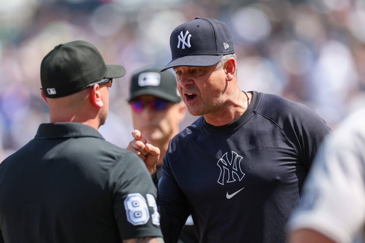 Yankees Manager Starts 2025 Ejection Count With a Milestone - Athlon Sports