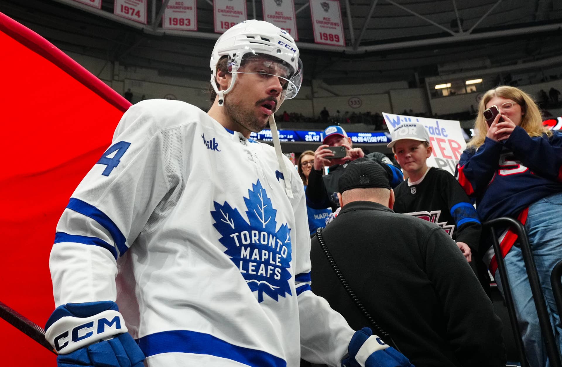 Maple Leafs' Auston Matthews Fires Back at Senators After Comment About ...