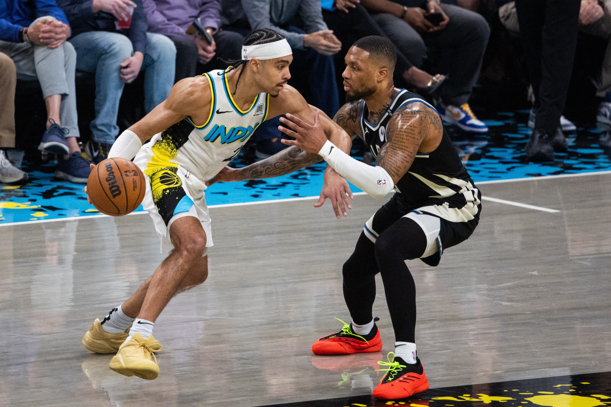 Andrew Nembhard Delivers Dazzling Performance in Pacers' Game 1 Win - Athlon Sports